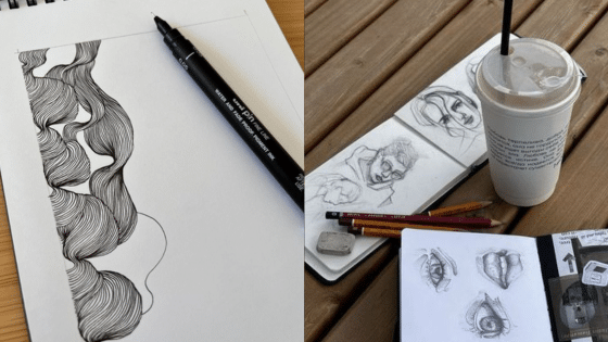 Drawing for Relaxation | Sky Rye Design