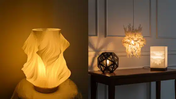 Discover the Art and Innovation of 3D Printing Lamps