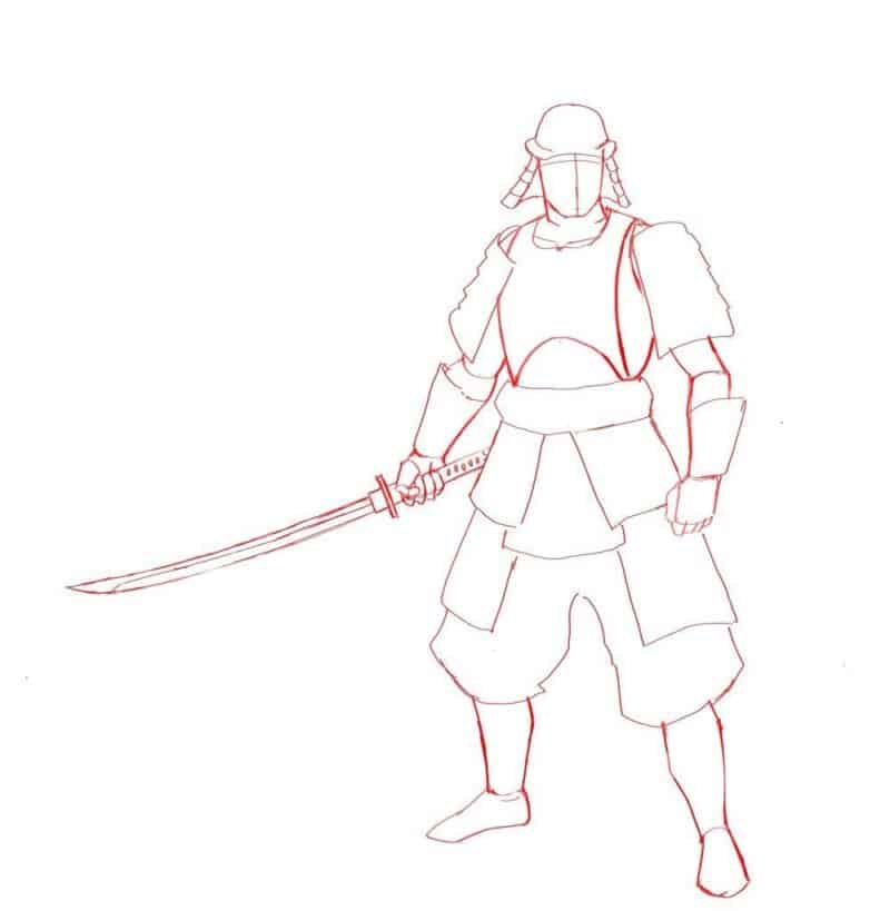 How to Draw a Samurai Step by Step Without Frustration