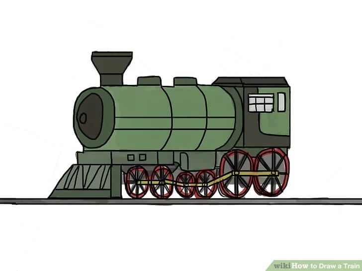 How to Draw a Train Easy Step by Step: Simple Guide