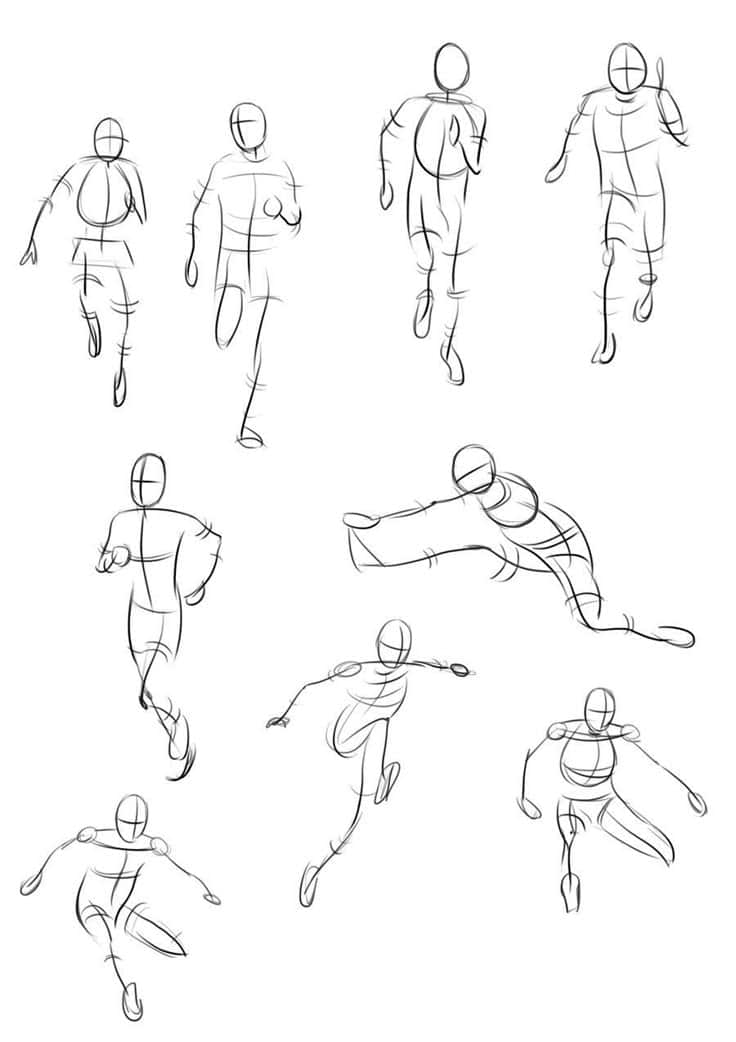 Drawing People in Motion: Tips for Stunning Dynamic Sketches