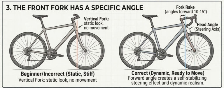 How to Draw a Bike Easy: 10-Step Sketch Guide