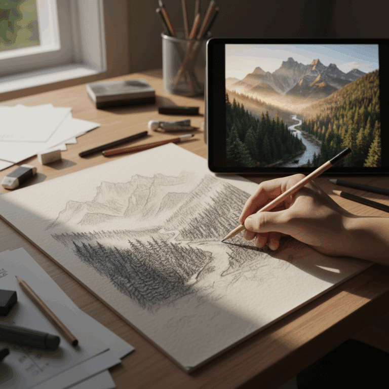 8 Casual Daily Drawing Ideas to Spark Creativity