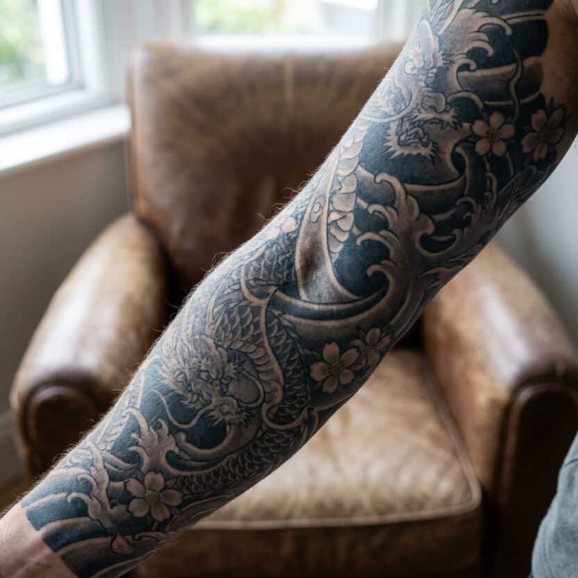 How to Create Sleeve Tattoo Designs: Planning & Healing
