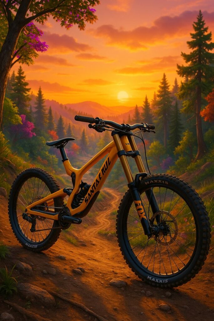 How to Draw a Mountain Bike Easy for Beginners