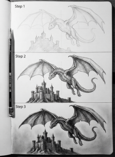 Spark Your Imagination with Easy Fantasy Drawing Ideas