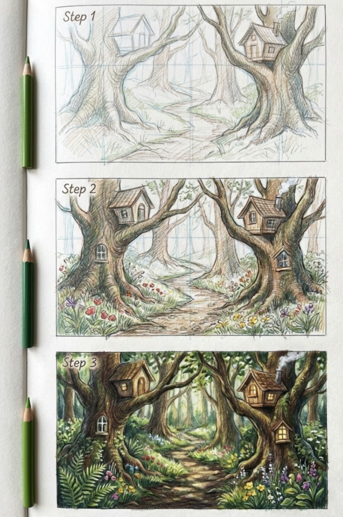 Spark Your Imagination with Easy Fantasy Drawing Ideas