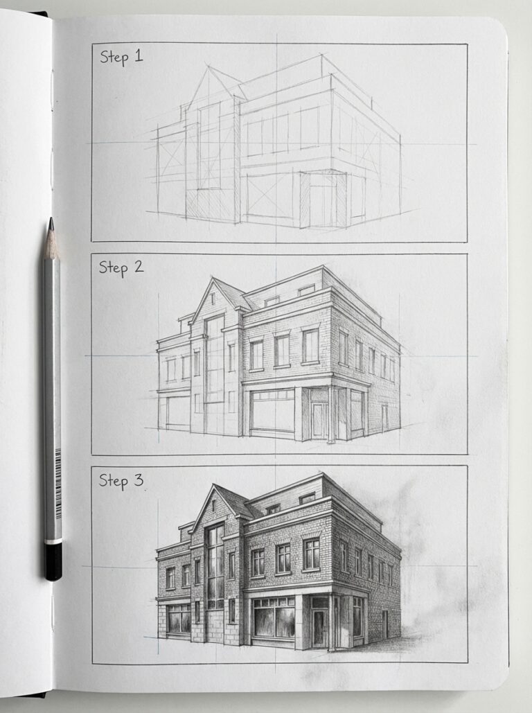 How to Draw in Architecture: Step-by-Step Techniques