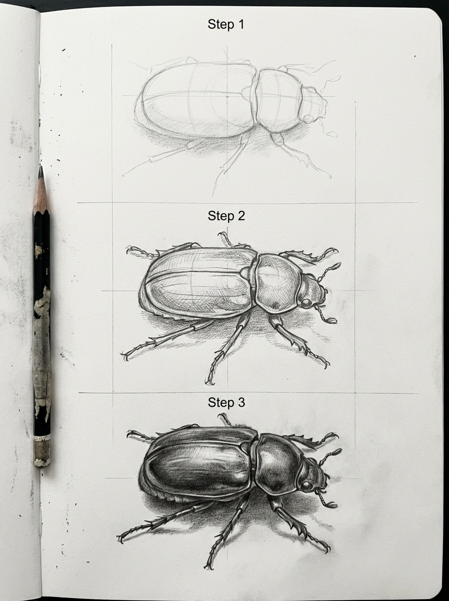Learn How to Draw Insects: Fun & Simple Steps