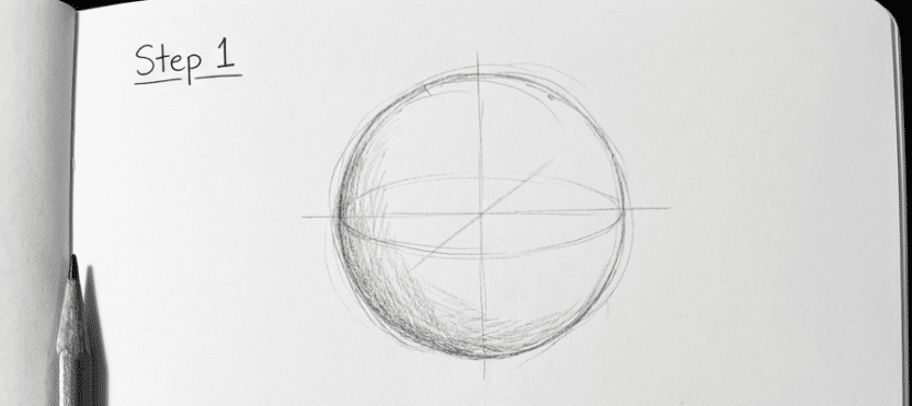 How to Draw a 3D Circle (Sphere) – Step-by-Step Guide