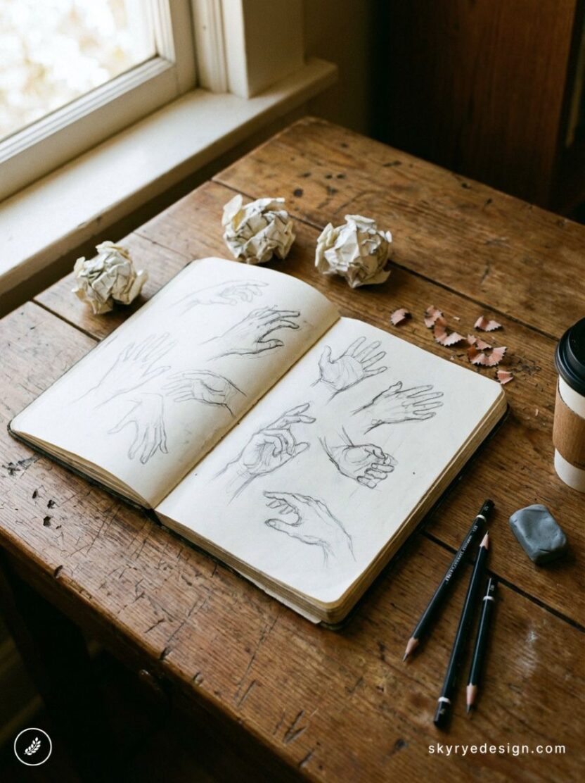 100 Sketchbook Prompts to Beat Art Block (2026)