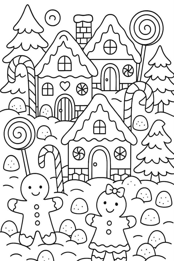 How Christmas Lights Coloring Page Inspires Holiday Joy