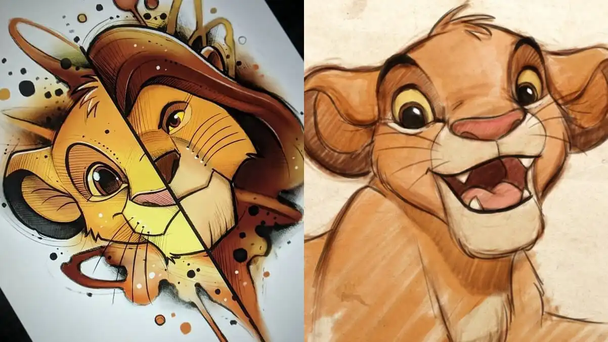 How to Draw Simba from The Lion King (Step-by-Step Guide)