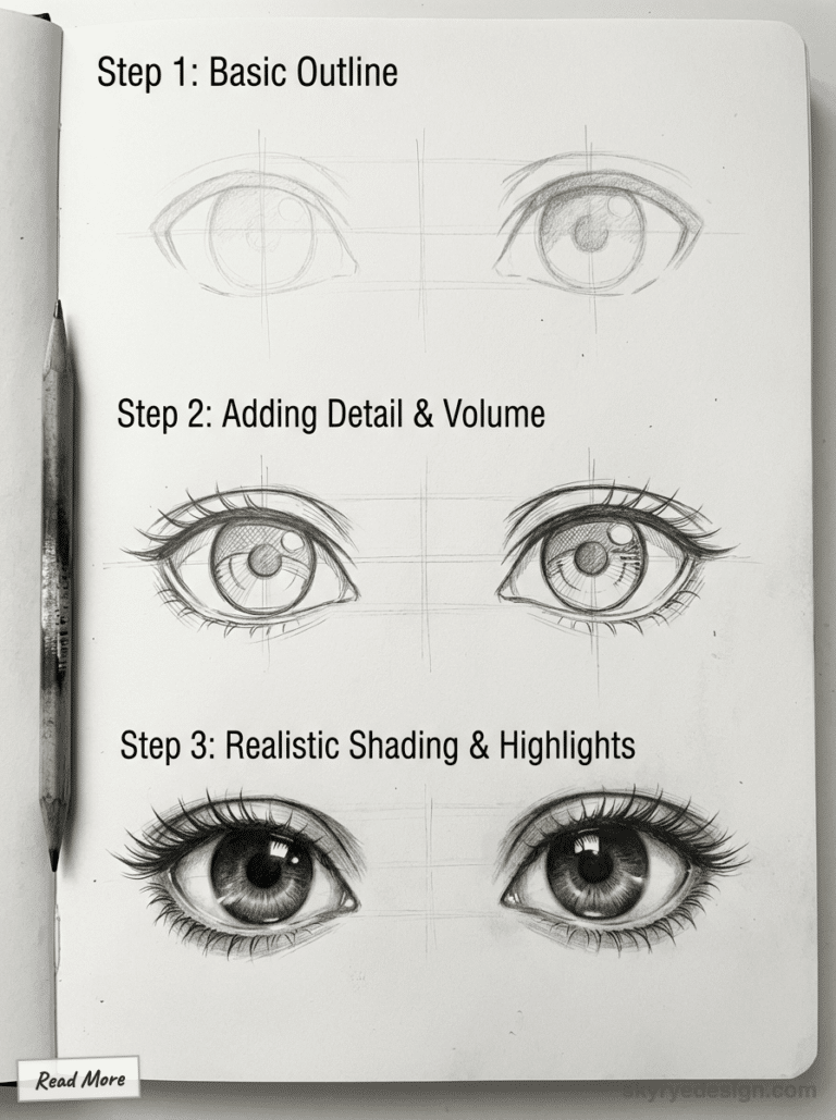 Anime Eyes Drawing Tips for Beginners Made Easy | Sky Rye