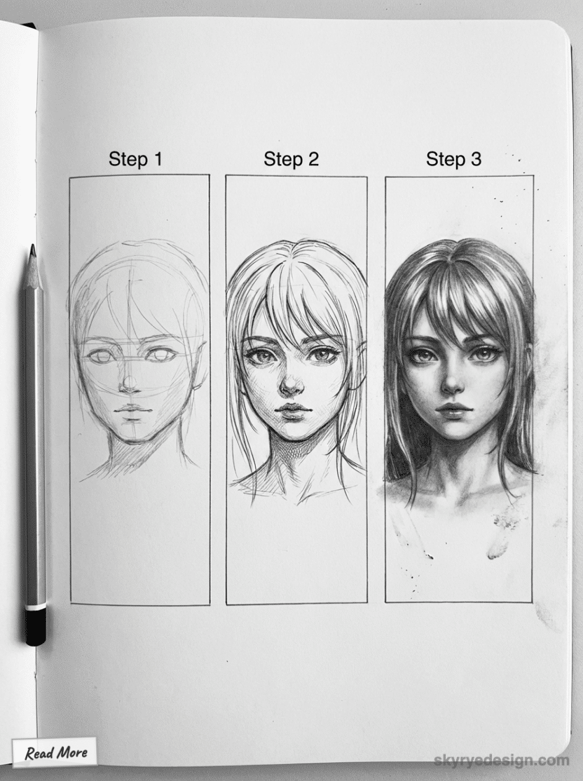 How to Draw Anime Head: A Simple Step-by-Step Guide for Beginners