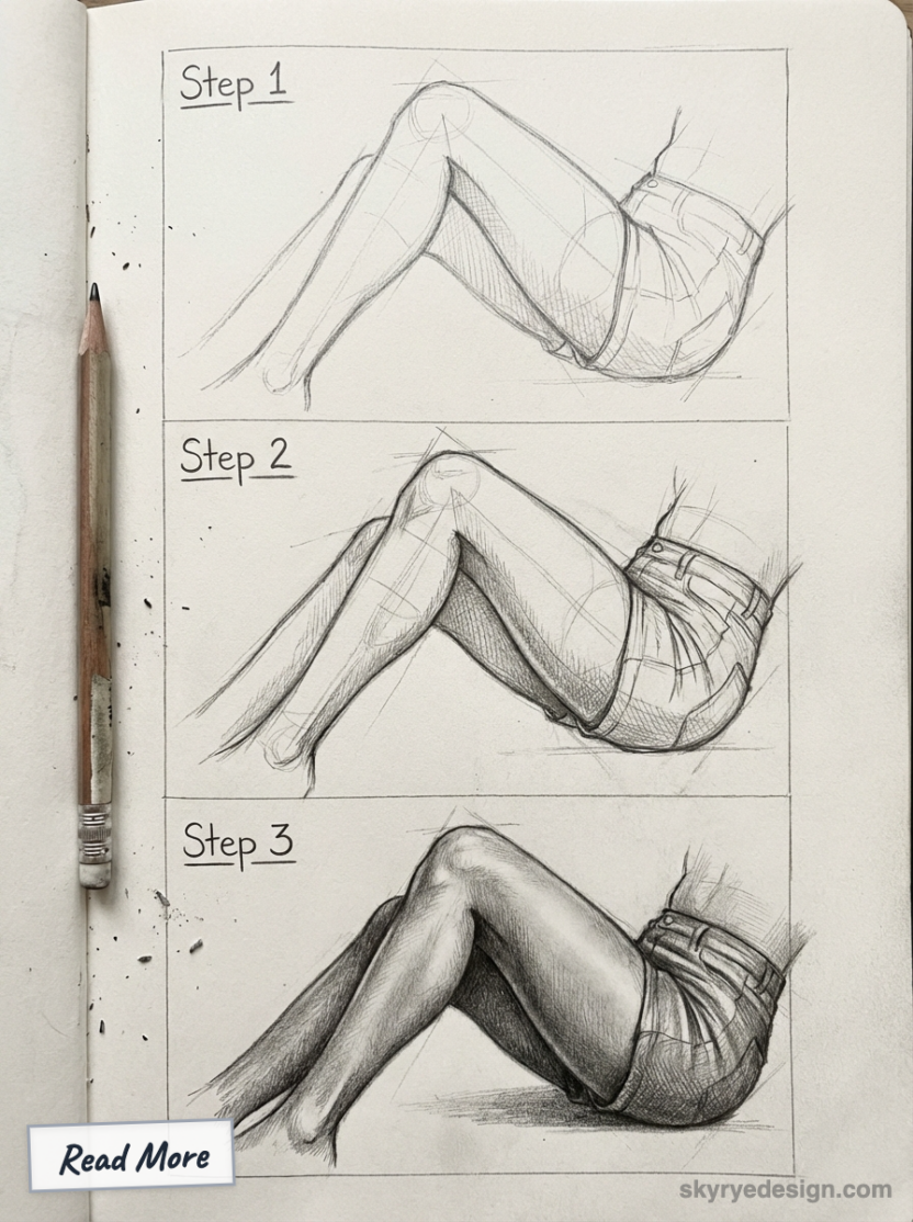 Body Drawing Base: Human Figure References & Guide