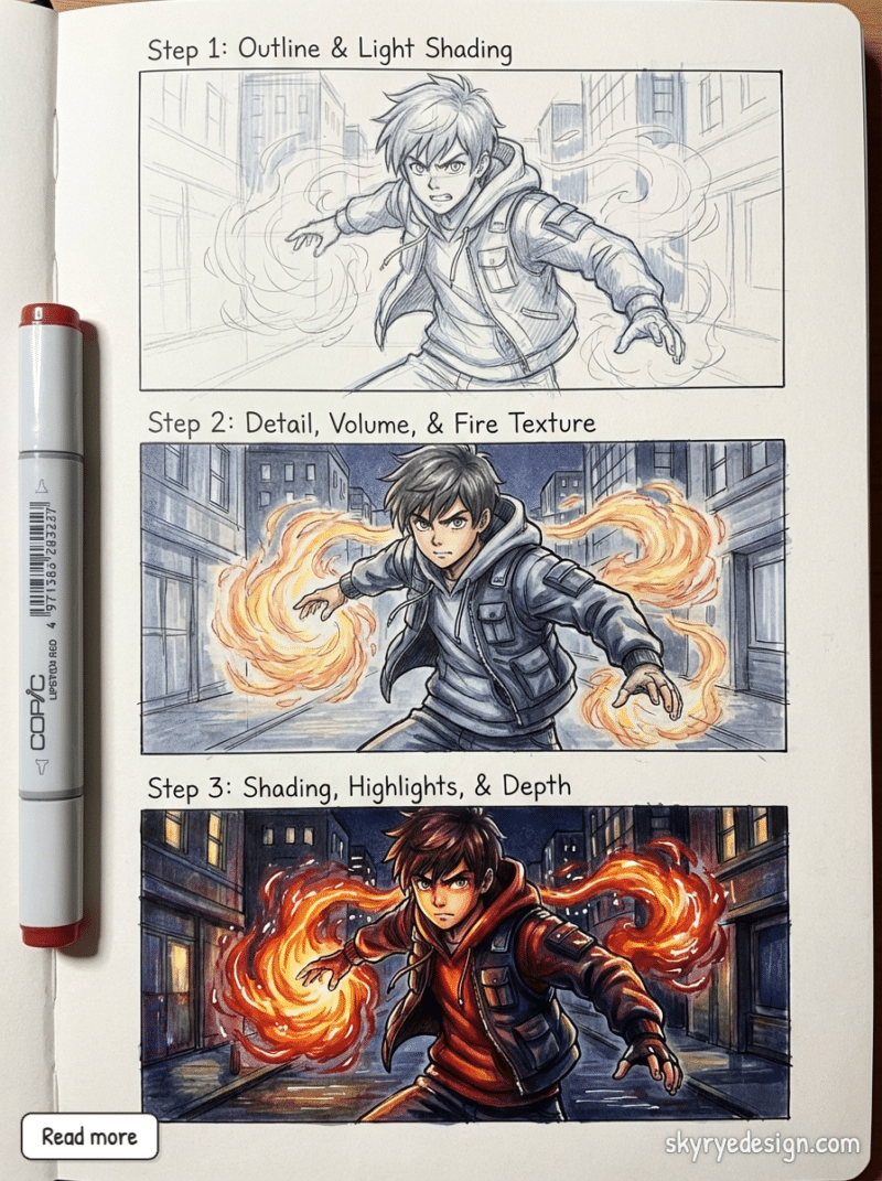Fire Drawing Ideas: 15 Projects for Every Skill Level