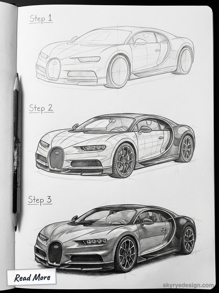 How to Draw a Bugatti: Top 5 Iconic Models (2026 Guide)