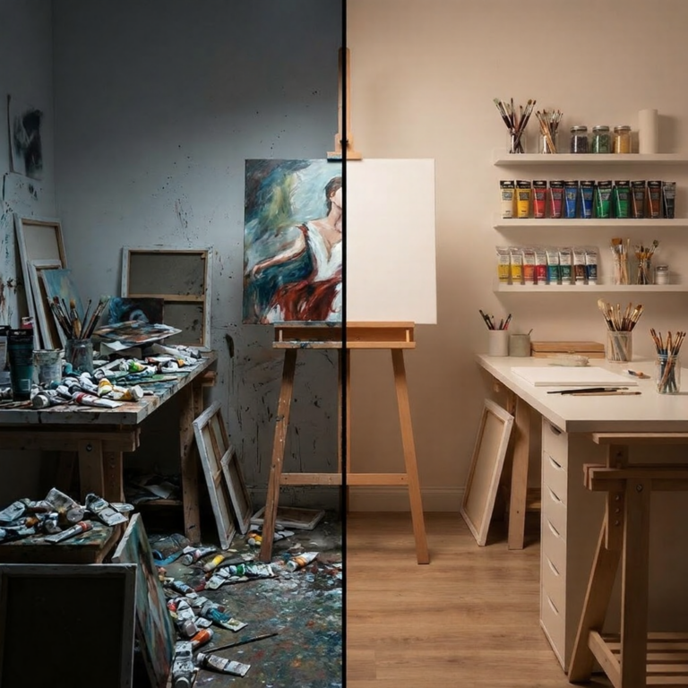 Clean Art Studio: The Creativity Secret Artists Know