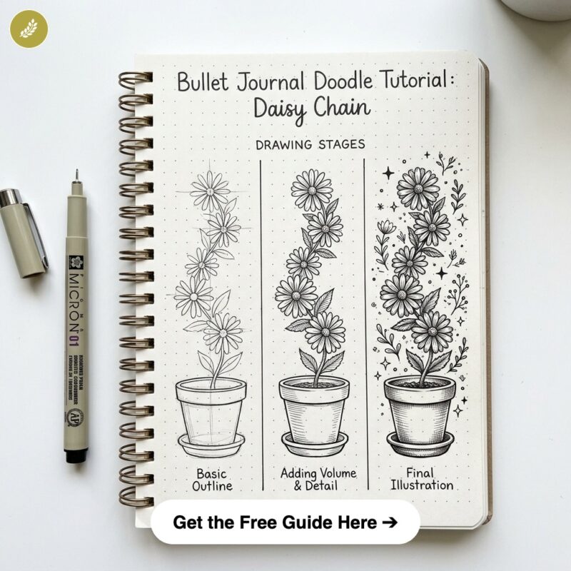75 Aesthetic Bullet Journal Doodles: Easy Ideas for Every Page