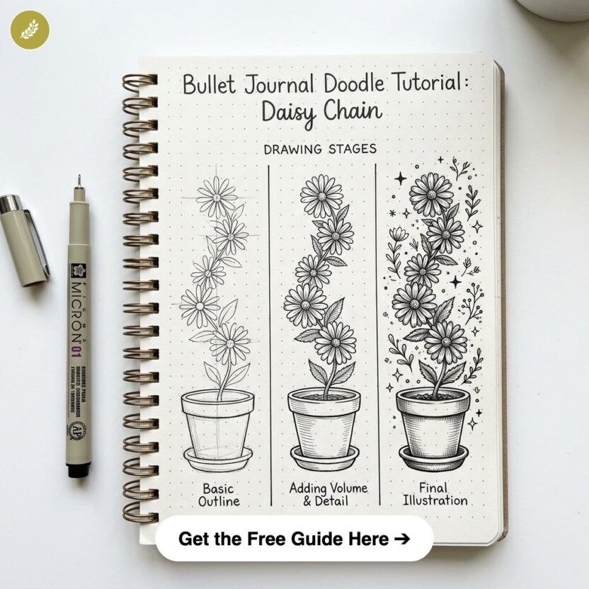 75 Aesthetic Bullet Journal Doodles: Easy Ideas for Every Page