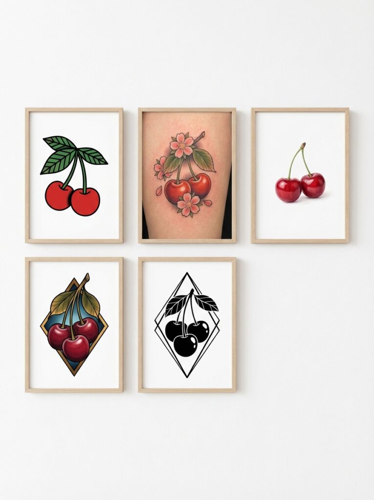 What Does a Cherry Tattoo Mean? History, Styles, and Designs