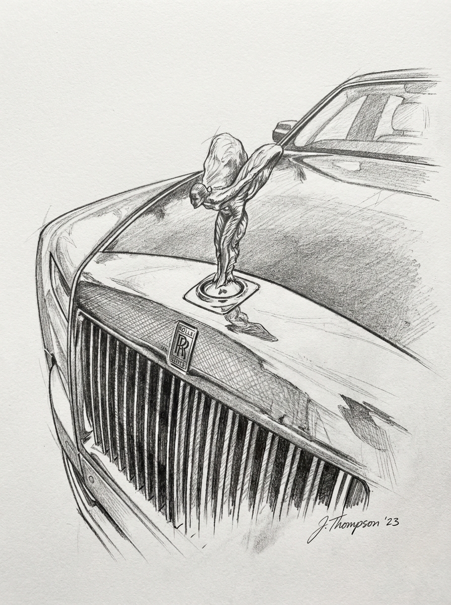 Rolls-Royce Drawing Guide: Top 10 Models to Sketch