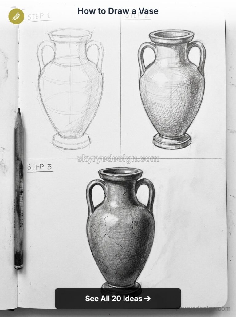 How to Draw a Vase: Step-by-Step 2026 Guide