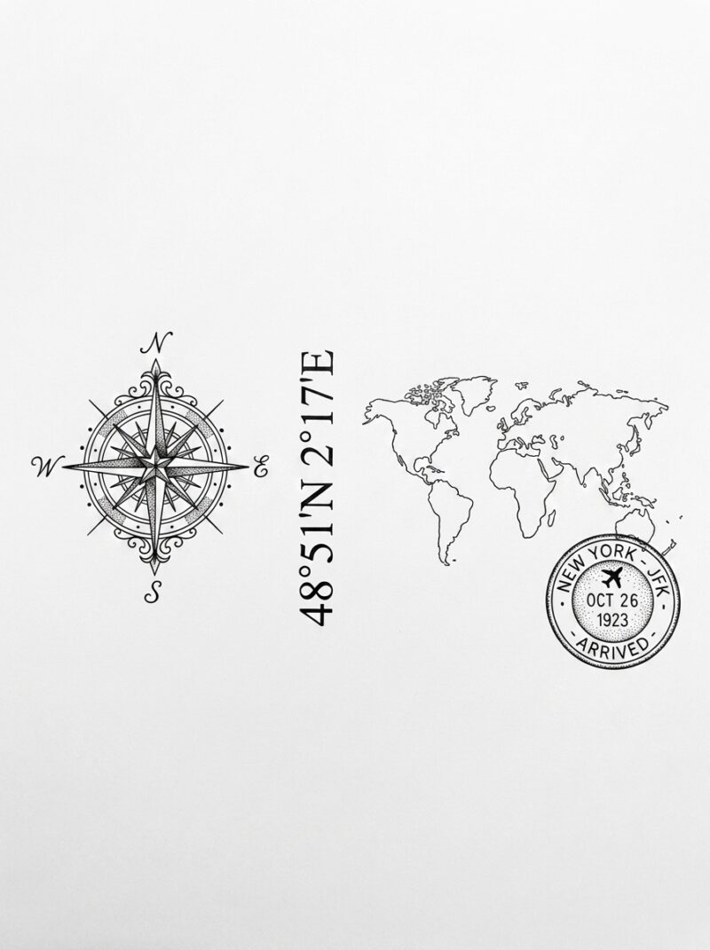 Travel Tattoo Ideas: 50+ Designs for 2026