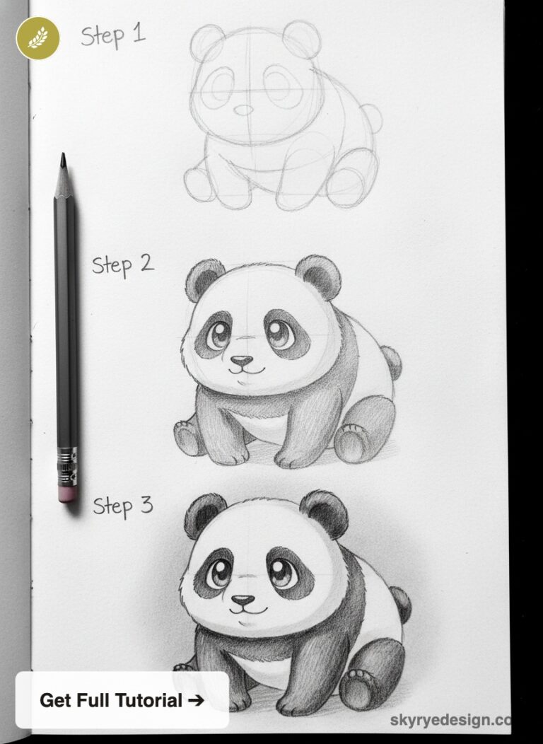 How to Draw a Panda: Complete Beginner Guide 2026